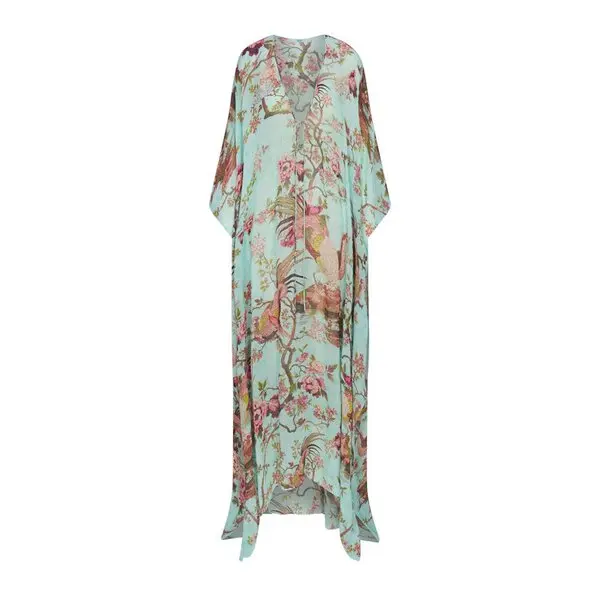 SKIMS X Roberto Cavalli Long Kaftan - Fagianella Print