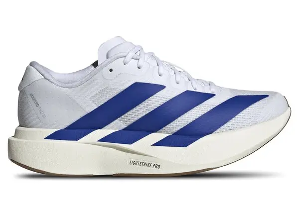 Adidas Adizero Evo Sl Sneakers - Cloud White/royal Blue/pure Ruby