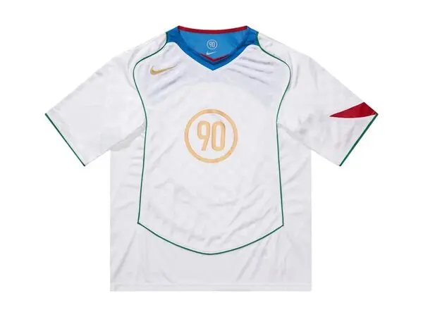 Nike X Total 90 Drifit Soccer Jersey - White/italy Blue
