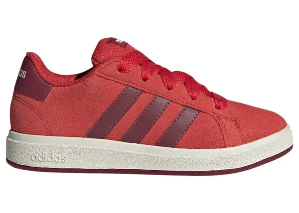 Adidas Grand Court 00s Sneakers - Red/cloud White/core Black