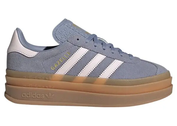 Adidas Gazelle Bold Sneakers - Silver Violet/almost Pink/gum