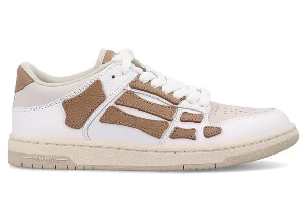 Amiri Skel Top Low Sneakers - Camel