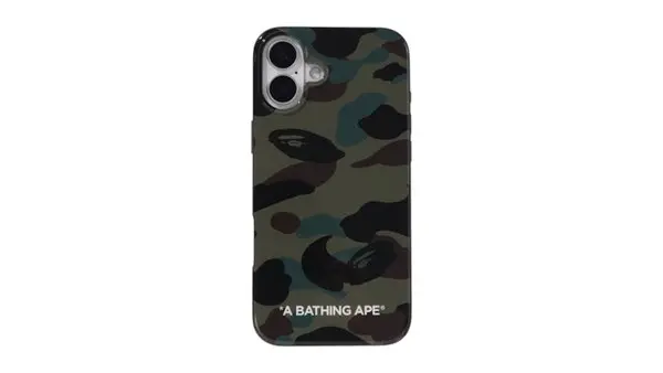 A BATHING APE 1st Camo Iphone 16 Plus Case - Green