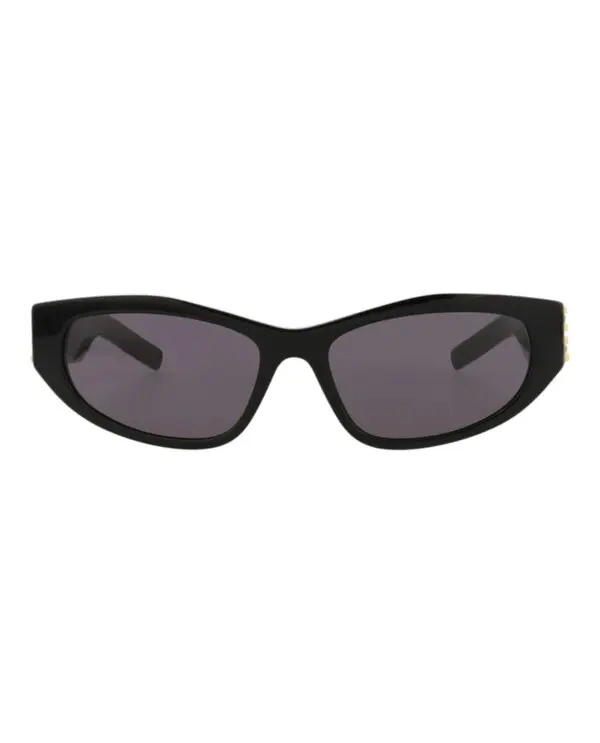 Givenchy Cat Eye Acetate Sunglasses - Black Black Smoke (gv40078i/56/01a)