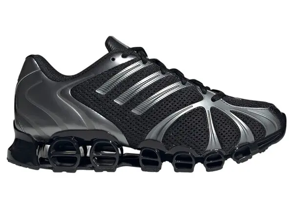 Adidas Mega Ghostride Athletic Sneakers - Core Black/iron Metallic