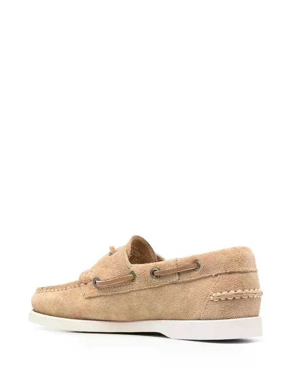 SEBAGO Leather Slip-on Boat Shoes - Neutrals