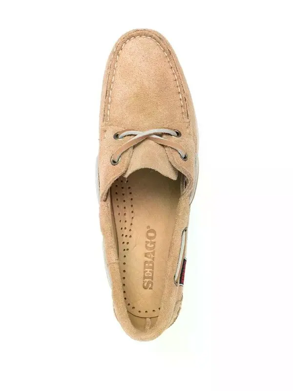 SEBAGO Leather Slip-on Boat Shoes - Neutrals