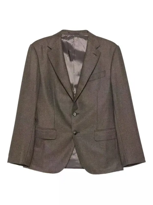 Caruso Buttoned Wool-cashmere Jacket