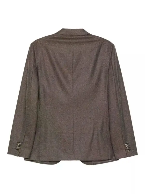 Caruso Buttoned Wool-cashmere Jacket