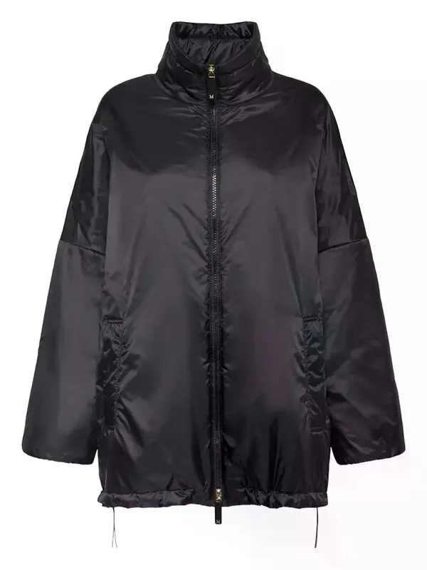Max Mara Paris Padded Zip-front Jacket - Black