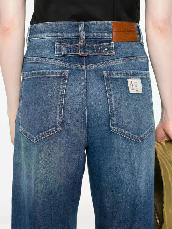 Max Mara Pleated-front Jeans