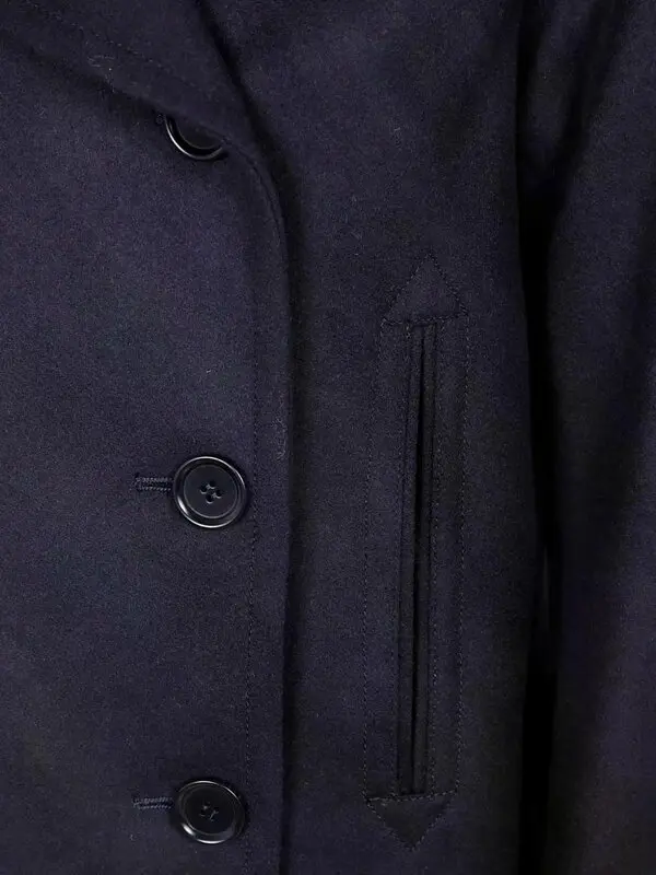 Aspesi Double-breasted Wool Coat