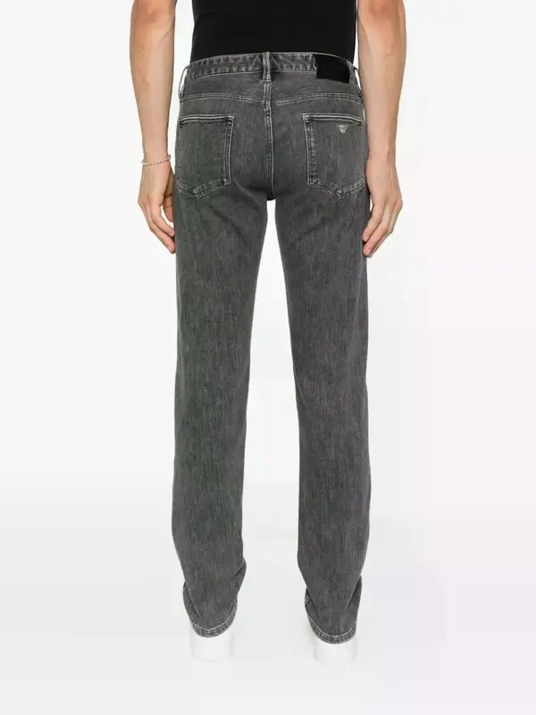 Emporio Armani Eagle-logo Jeans