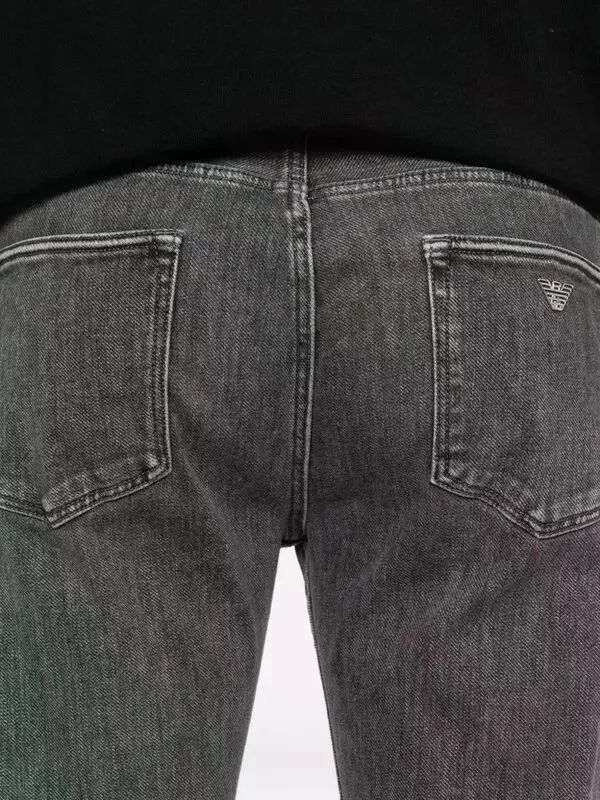 Emporio Armani Eagle-logo Jeans