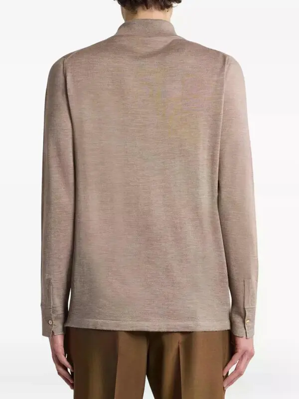 Etro Embroidered Cashmere Silk Cardigan