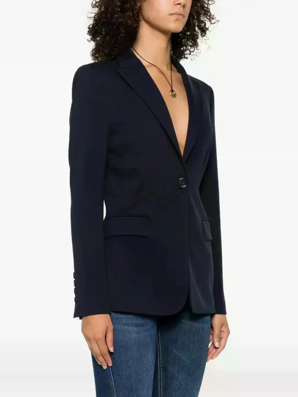 Pinko Single-button Blazer - Blue