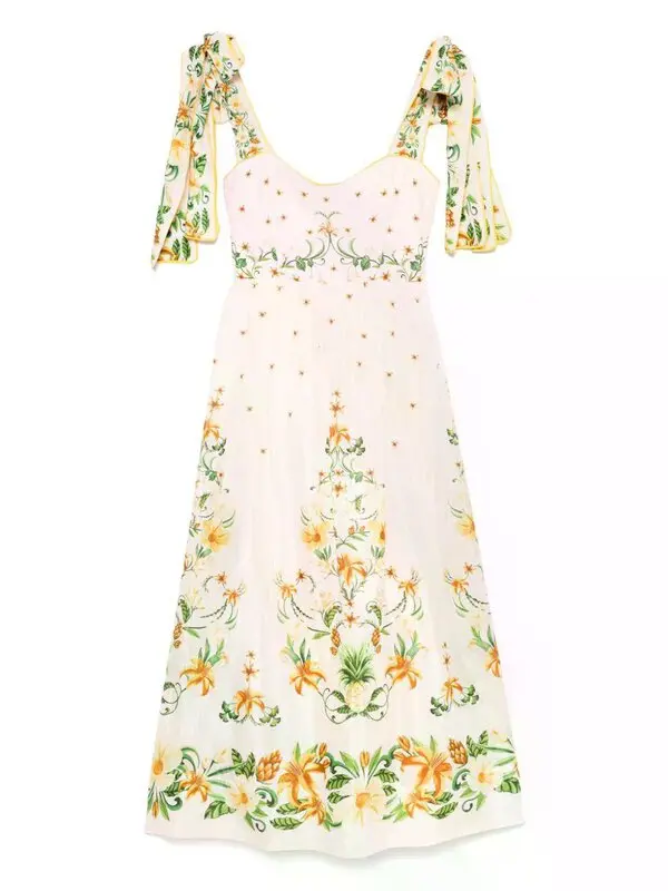 Farm Rio Botanical Beauty Midi Dress