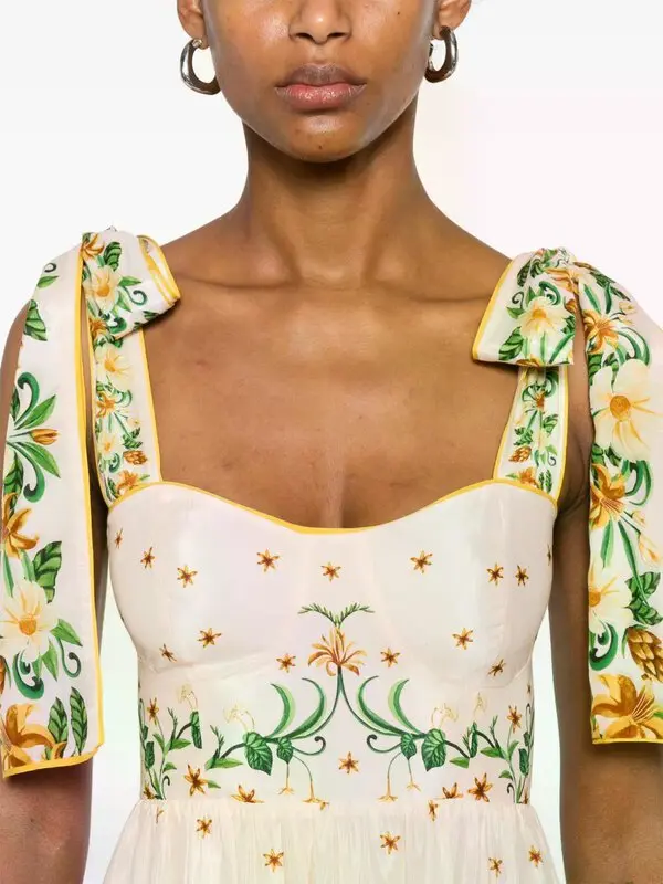 Farm Rio Botanical Beauty Midi Dress