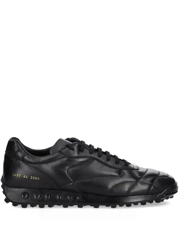 COMMON PROJECTS Soccer Leather Sneakers - Black