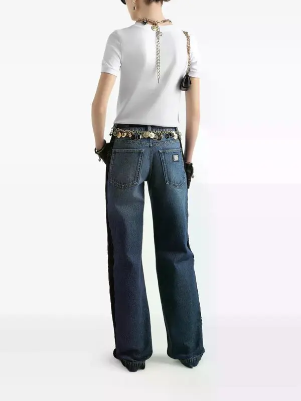Dolce & Gabbana Swarovski Crystal Embellished T-shirt