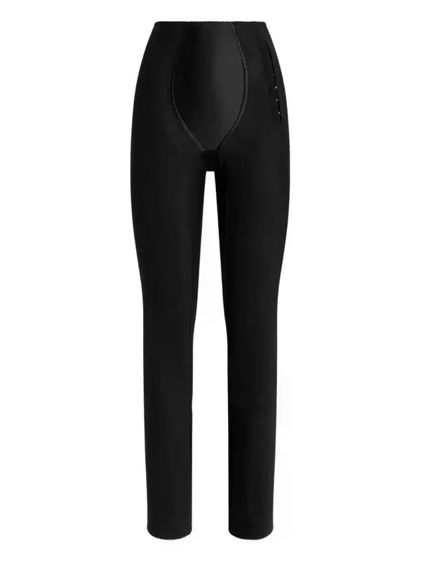 Dolce & Gabbana High-waisted Trousers - Black