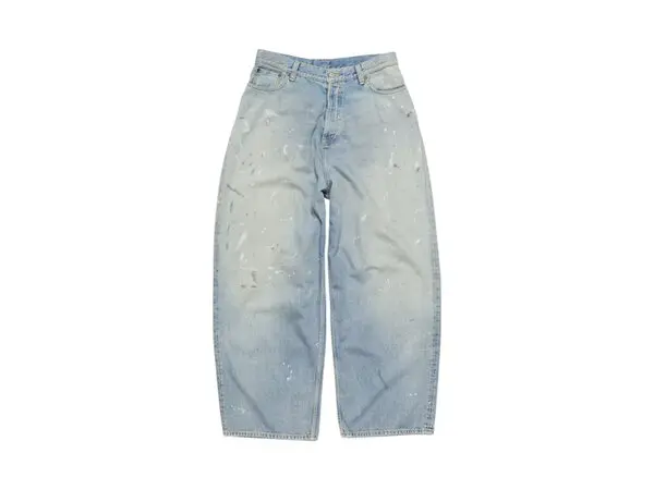 Acne Studios Super Baggy Fit Jeans - Rust Orange