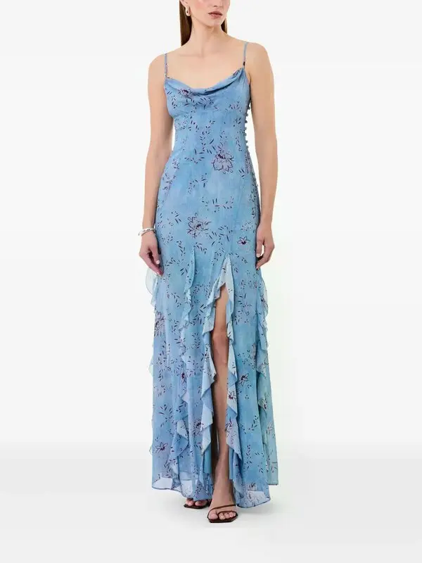 NICHOLAS Kamila Floral-print Maxi Dress