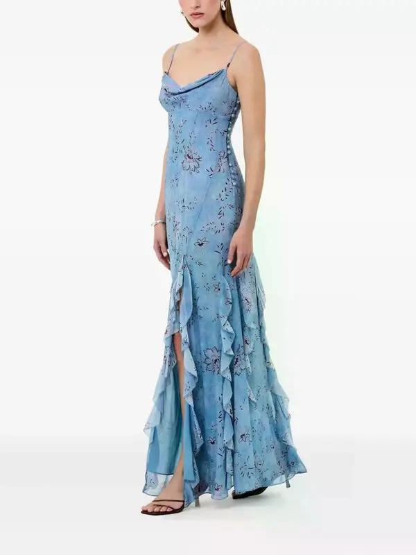 NICHOLAS Kamila Floral-print Maxi Dress