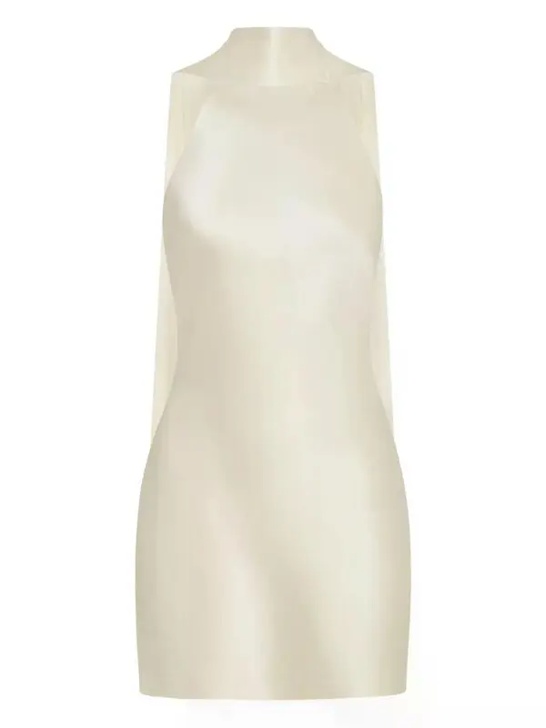NICHOLAS Lita Cape Mini Dress - Neutrals
