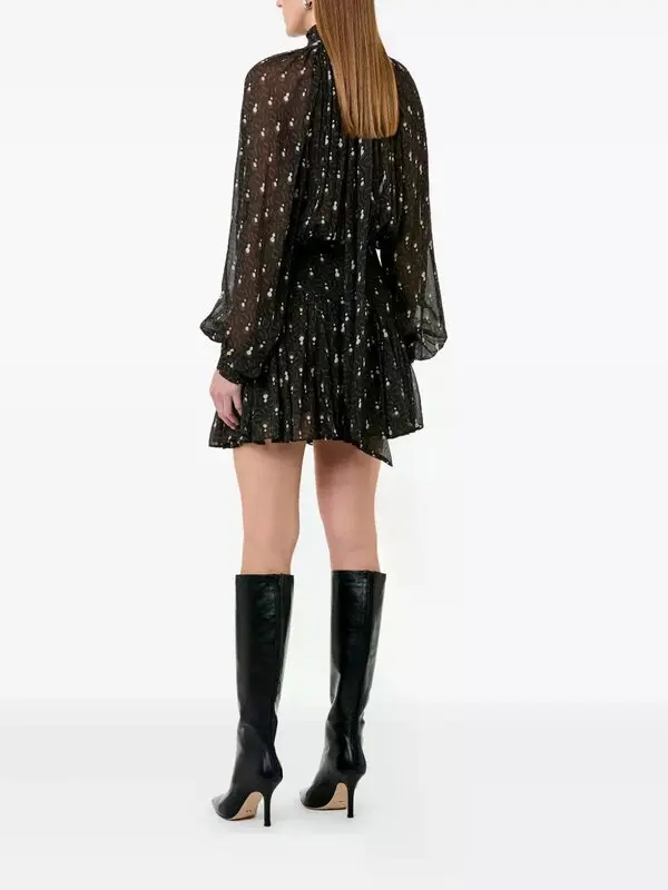 NICHOLAS Cecile Turtleneck Mini Dress