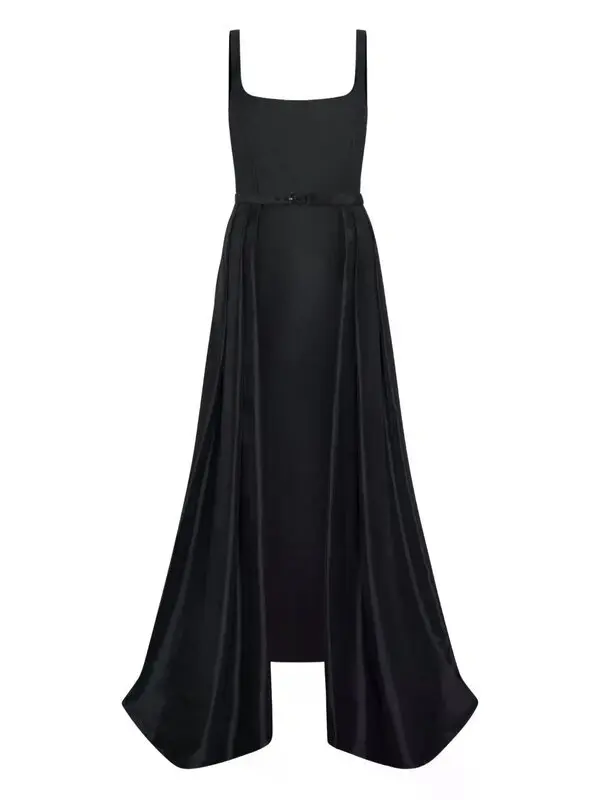 NICHOLAS Square-neck Midi Dress