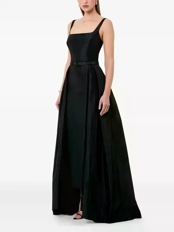 NICHOLAS Square-neck Midi Dress