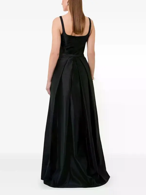 NICHOLAS Square-neck Midi Dress
