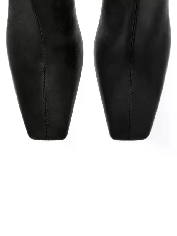 COURREGES 90mm Block-heeled Ankle Boots