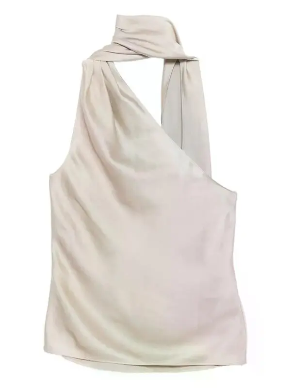 TOM FORD One-shoulder Scarf-detail Top