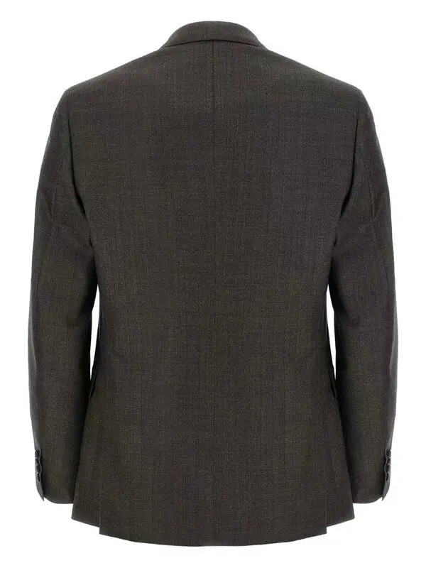 Brioni Single-breasted Flat-front Suit - Brown