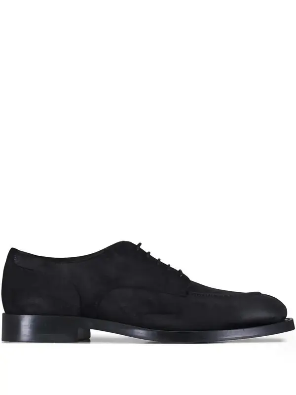 Brunello Cucinelli Lace-up Suede Derby Shoes
