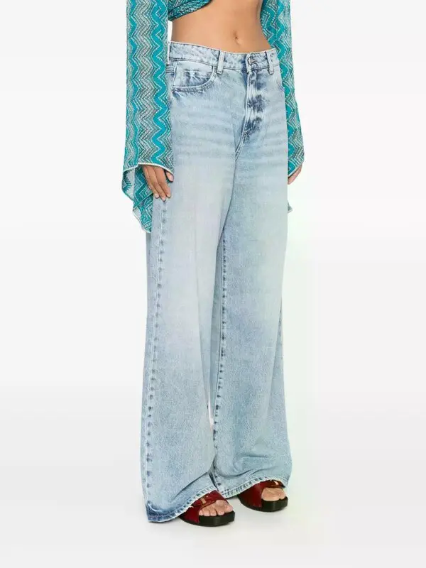 ICON DENIM LOS ANGELES Debby Wide Leg Jeans