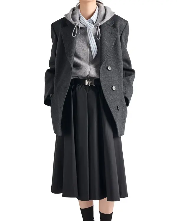 Prada Re-nylon Flared Skirt