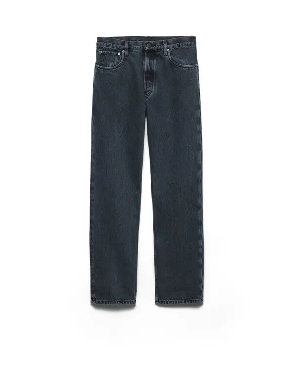 Prada Regular Fit Denim Jeans - Black