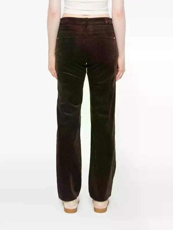 7 For All Mankind Corduroy Trousers - Brown