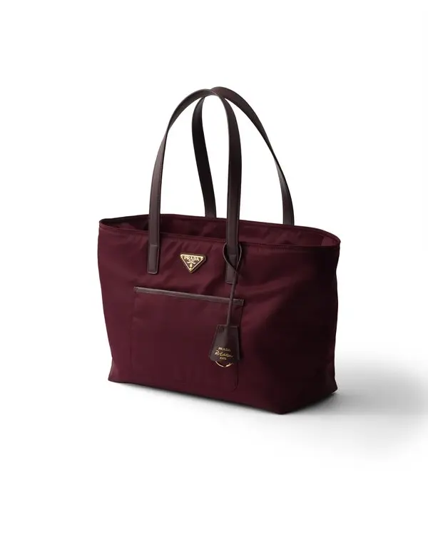 Prada Re-edition 1978 Medium Re-nylon And Saffiano Leather Tote Bag