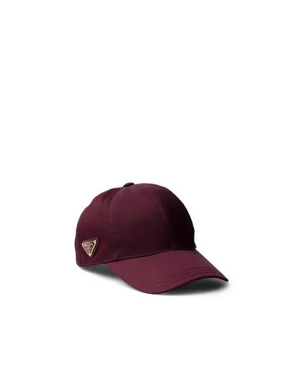 Prada Re-nylon Baseball Cap - Red