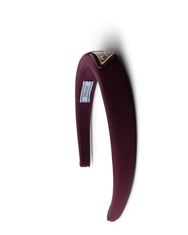 Prada Re-nylon Headband - Red