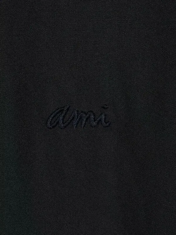 AMI Paris Embroidered Logo Shirt