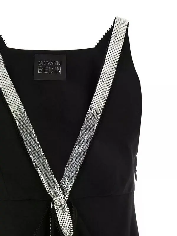 GIOVANNI BEDIN Crystal-embellished Mini Dress