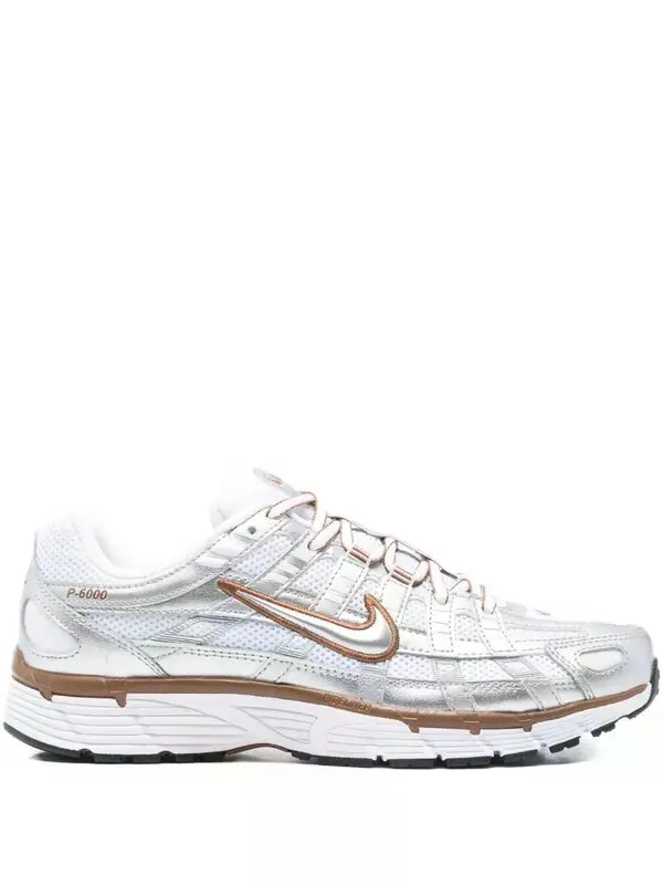 Nike P-6000 Lace-up Sneakers - Silver