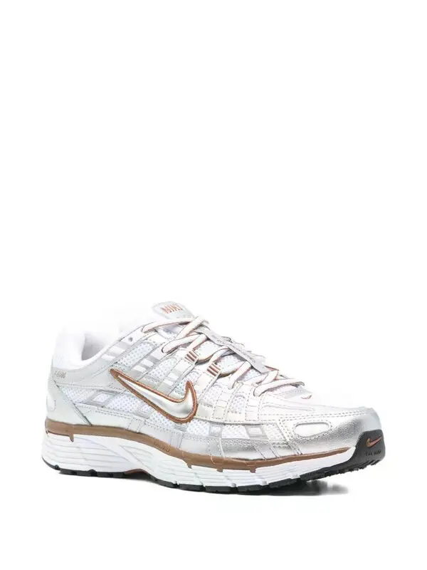 Nike P-6000 Lace-up Sneakers - Silver
