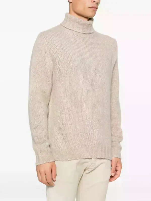 Fedeli Turtleneck Sweater - Neutrals