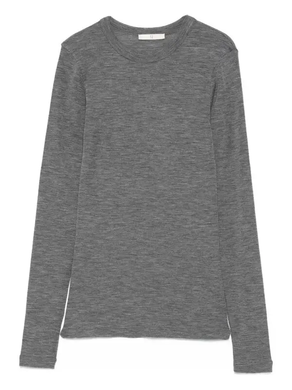 RÓHE Long-sleeved Merino Wool T-shirt
